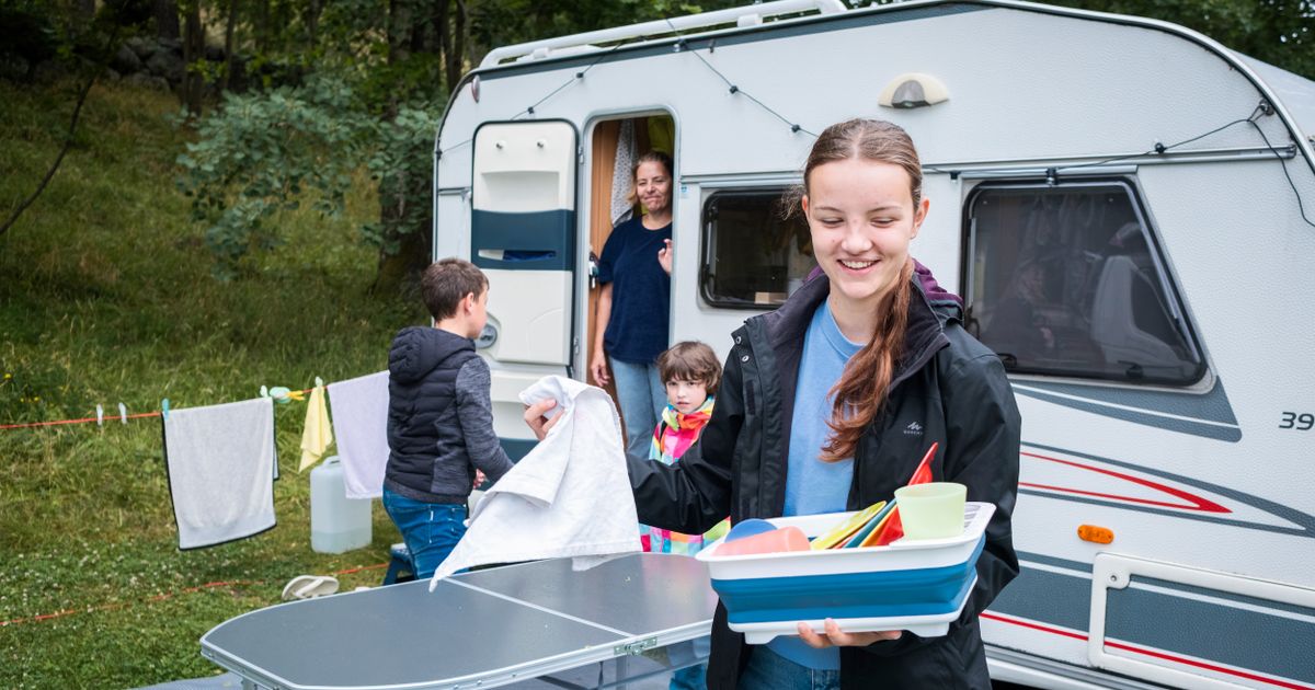 Svenska campingar svämmar över med turister – rekord att vänta Svenska campingar svämmar över med turister – rekord att vänta