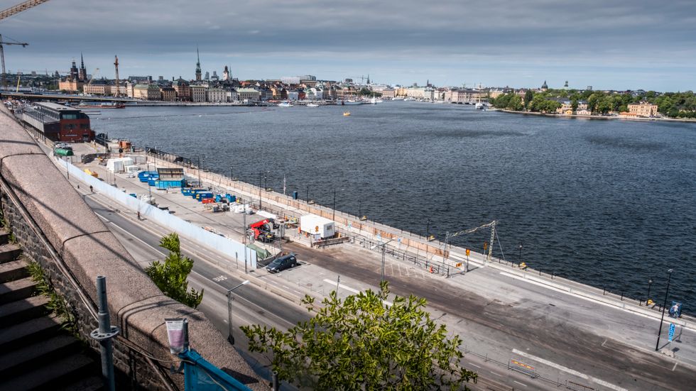 Tillfällig terminal för Nackabussarna längre bort från Slussen | SvD Tillfällig terminal för Nackabussarna längre bort från Slussen | SvD