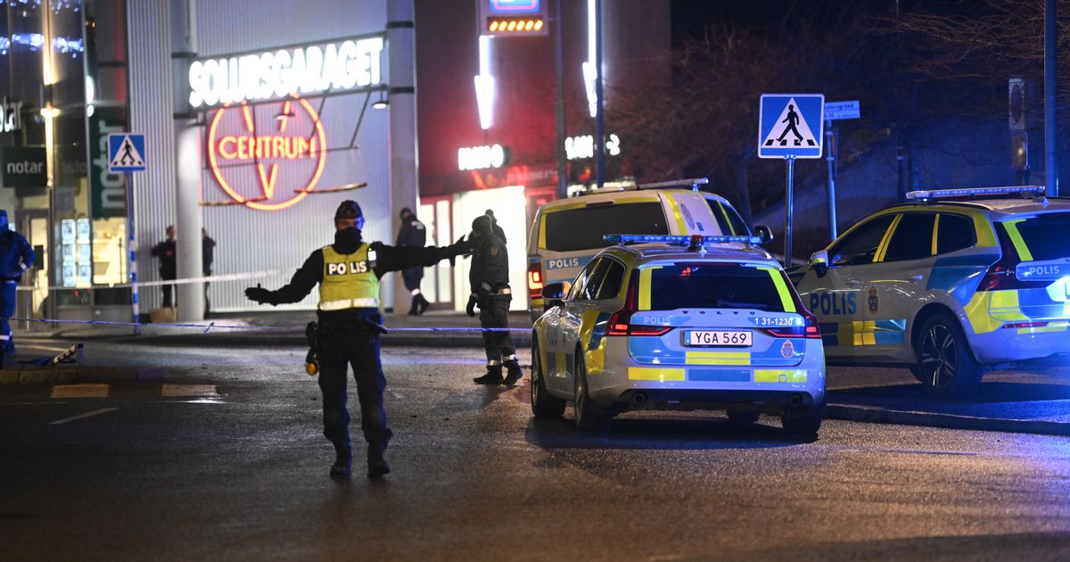 Skjutning kopplas till gängkriminalitet Skjutning kopplas till gängkriminalitet